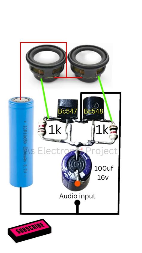 BC547 And BC548 Transistor Extreme Level Amplifier Diy Amplifier Electronics Projects