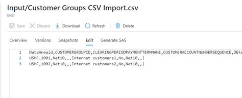 Csv Format Not Retained In Lookup Azure Data Factory Microsoft Qanda