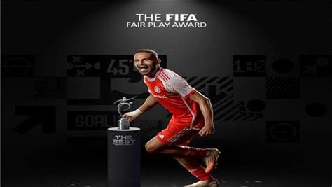 ذا بيست تياجو مايا يحصد جائزة اللعب النظيف من الفيفا
