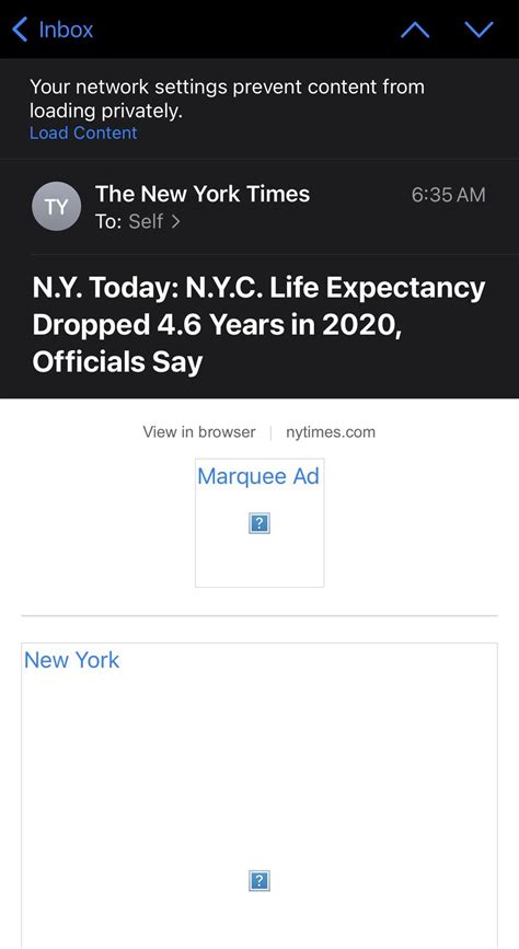 Outlook Mail Is Blocking All Content R Iphonehelp