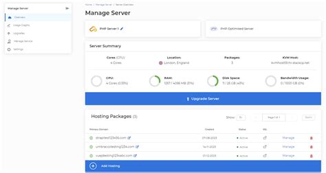 How To Create A Hosting Package On Managed Cloud Hosting I Support Database