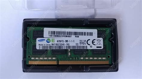 노트북 메모리 삼성ram 4gb ddr3 12800s cpu 메인보드 중고나라