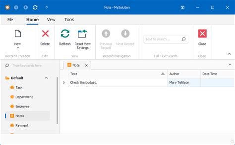 Add An Item To The Navigation Control Xaf Cross Platform Net App Ui And Web Api Devexpress