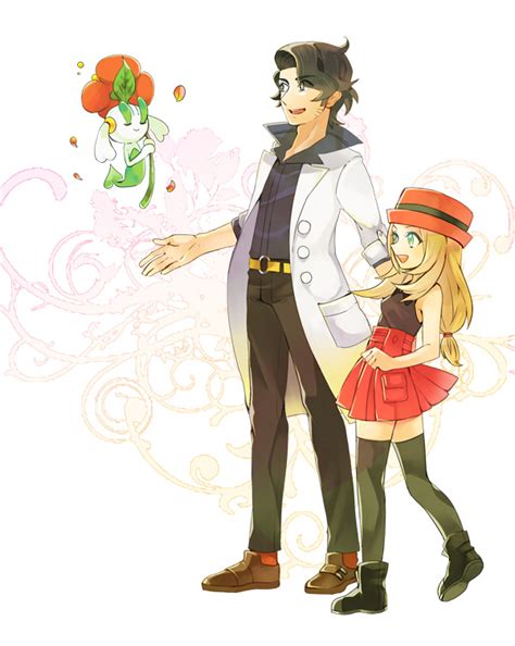 Nokisita3412 Floette Floette Orange Flower Professor Sycamore