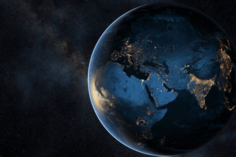 Human Settlements On Globe Story Earth