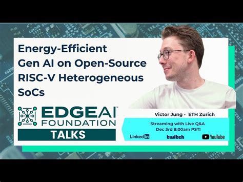 free video energy efficient generative ai on open source risc v