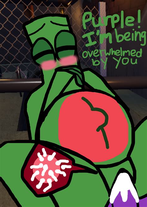 Post 5761451 Green Purple Rainbow Friends Roblox