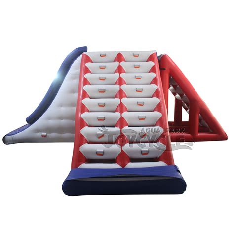 Inflatable Floating Climbing Tower Slide Jc 22033 Joycycle Aqua Park