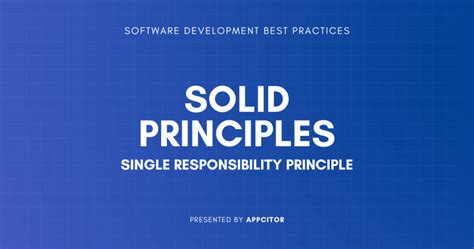 Single Responsibility Principle Srp With 100 Understandable Examples
