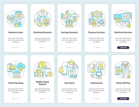 Premium Vector Business Banking And Digitization Onboarding Mobile