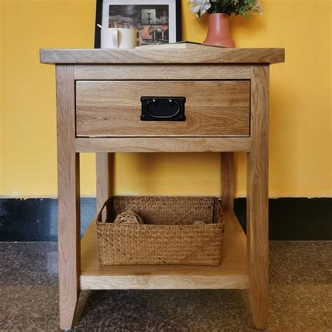 Furniture One Bedside Table Cabinet With Shelf And Rackhams