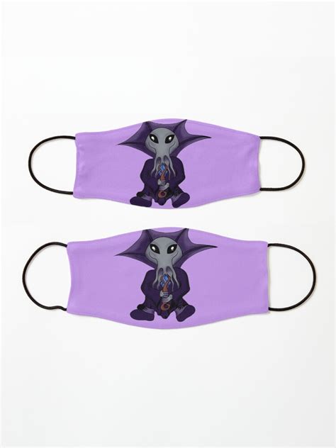 Cute Mind Flayer Mask For Sale By Abicgabel Redbubble