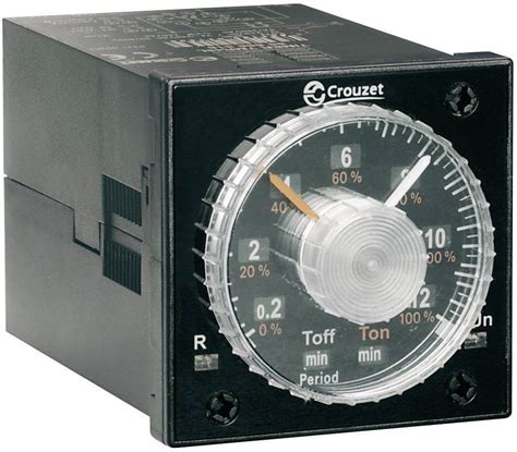 Crouzet TIMER TMR L TDR Multifunction Pc S Time Range S H Change Overs