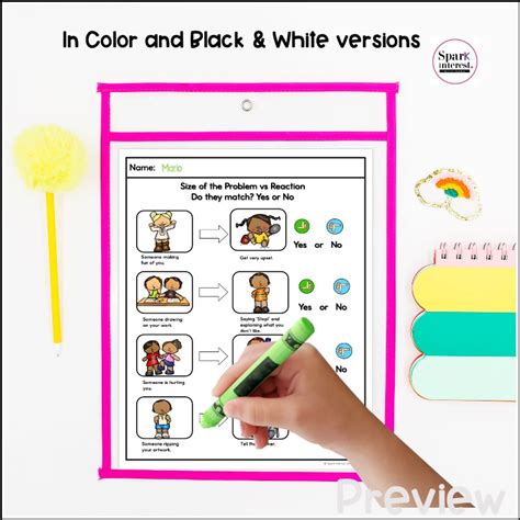 big problem little problem worksheets made by teachers