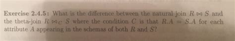 Solved Exercise 2 4 5 What Is The Difference Between The