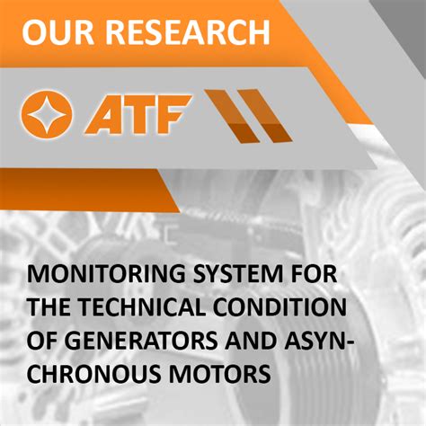 Monitoring System For The Technical Condition Of Generators And