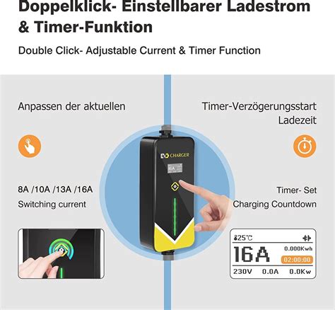 Type Oplaadkabel A KW Schuko Stekker Meter Mobiele Wallbox EV Oplader Voor Bol Com