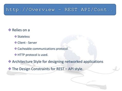 Introduction To Rest Api Ppt