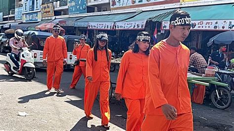 ក្រុម យុវជន ខ្មែរ ថាវរៈ ចាកចេញ ពី ខេត្តព្រះវិហារ ទៅ បន្តធ្វើ យុទ្ធនាការ អត់ អាហារ ទាមទារ