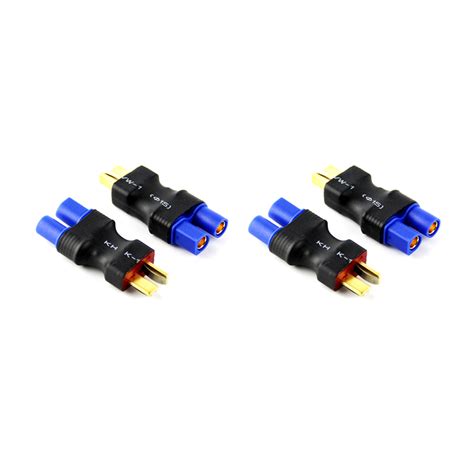 EC3 Female To T Male Plug Connector Adapter For Model Airplane Drone Li Battery Charger 5Pcs
