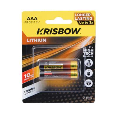 Jual Krisbow Set Pcs Baterai Lithium Aaa Terbaru Ruparupa