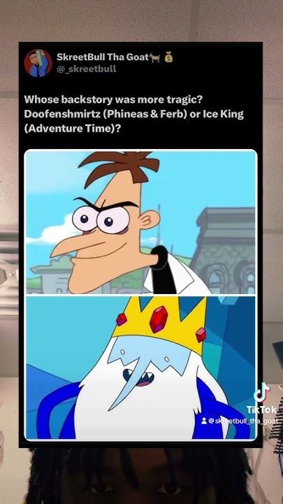 Whose Backstory Is Worse Doofenshmirtz Or Ice King Memes Shorts Phineasandferb
