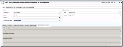 how come the add button in associated automation isn t visible in