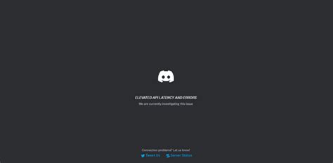 Elevated Api Latency And Errors We Are Investigating This Issue Rdiscordapp