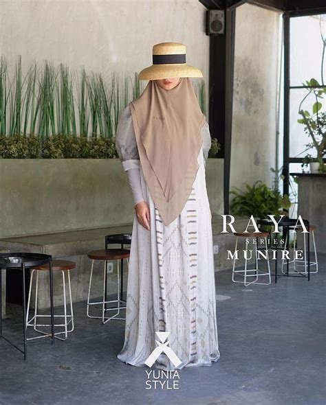 Yunia Style Raya Series Munire Scarf Hijab Mukena Dress