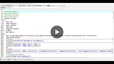 Cprogramming Filehandling Atmsystem Coding Projects Engineering Lasya Mandadapu