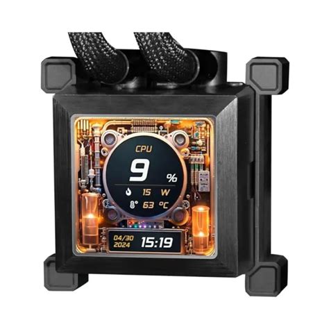 Lian Li Hydroshift Lcd 360 Fan Less Liquid Cooler Black