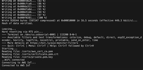 ESP To AWS Complete IoT Solution With IoT Core DynamoDB And Lambda Functions In Golang
