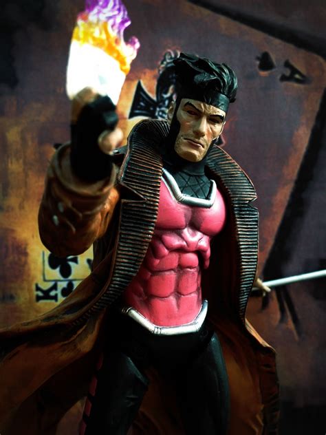Combos Action Figure Review Gambit Marvel Select