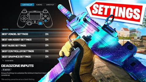 1 Secret Controller Settings In Warzone 3 Youtube