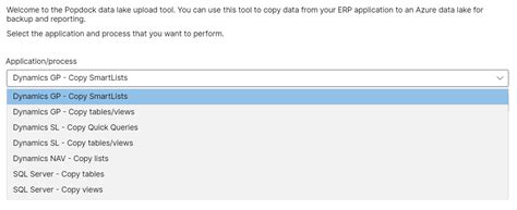 The Popdock Data Lake Upload Tool Eone Solutions
