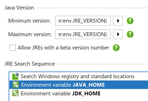 Java Is It Possible To Force An Install4j Launcher Exe To Use The Jre
