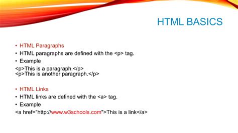 Learn Html Basics PPTX Web Design And HTML Internet