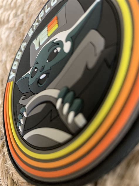 Yoda Explorers 35 Pvc Gitd Patch Yota Explorers