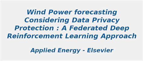 trending research topic in wind power forecasting considering data