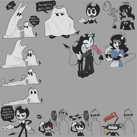 Pin By ဗ Ă̈ S̆̈ H̆̈ C̆̈ ĭ̈ Z̆̈ ဗ On Bendy Bendy And The Ink Machine