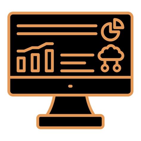 Premium Vector Data Analytics Icon
