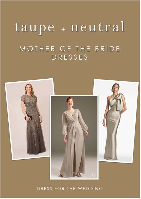 Taupe Wedding Guest Dress 60 Photos