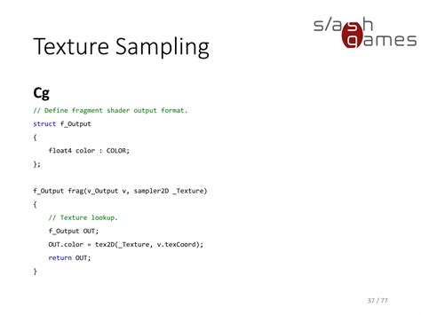 Game Programming 12 Shaders Ppt