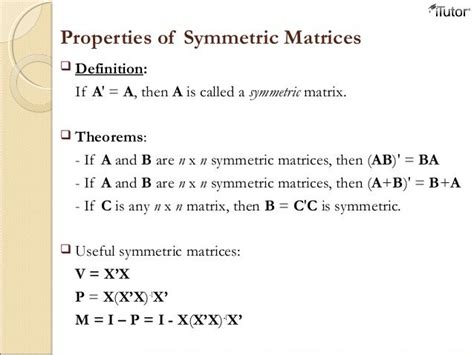 Linear Algebra And Matrix