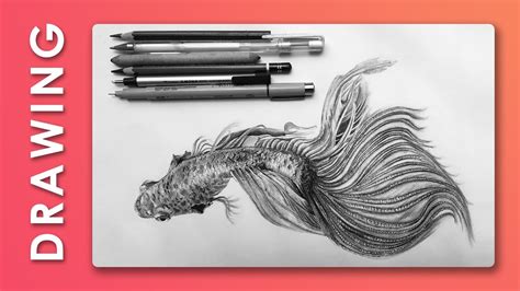 Realistic Fish Drawing At PaintingValley Com Explore Collection Of Realistic Fish Drawing