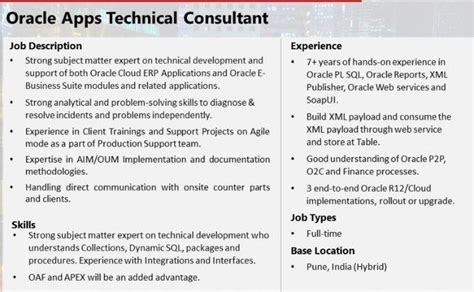 Rajeshkumar Tiwari On Linkedin Oraclehiring Hiring
