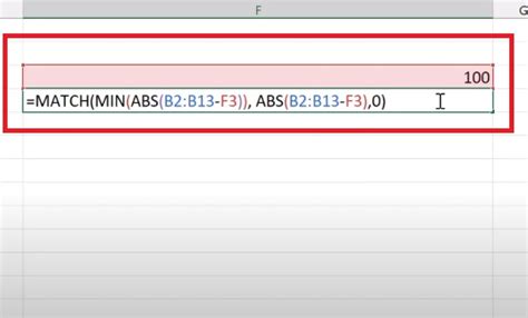 How To Find The Closest Match To A Target Value In Excel Exceltutorial