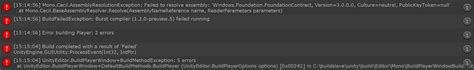 Uwp Project Generation Fails With Comunityburst Package Installed · Issue 6098 · Microsoft