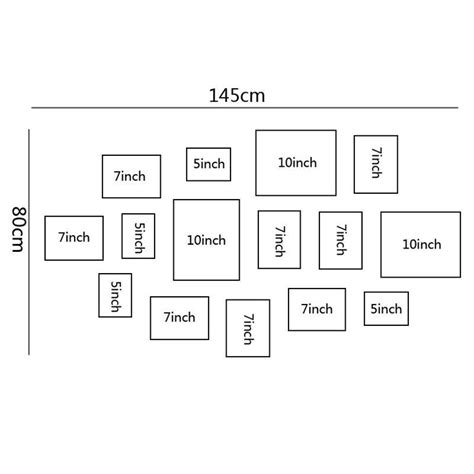 15 Pcs Set Picture Frames Wall Photo Frame Combination Collage For Home Decor Frame Wall