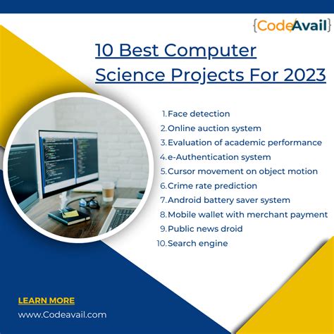 10 Best Computer Science Projects For 2023 R Assignmentprovider